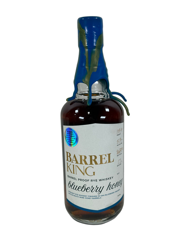 Barrel King 'Blueberry Honey' Batch 17 Barrel Proof Rye Whiskey ...
