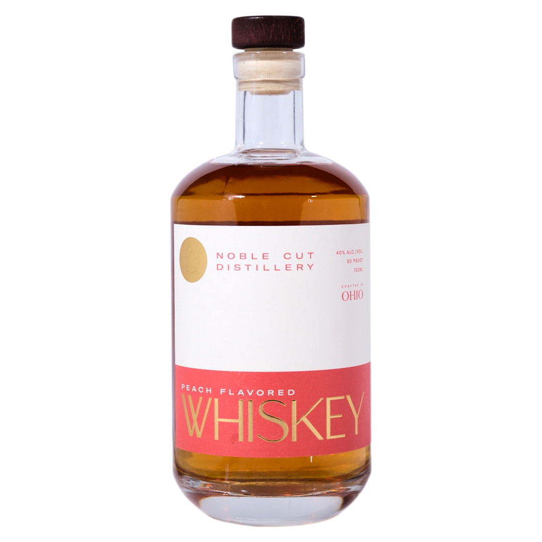 Noble Cut Peach Flavored Whiskey – barrelstation